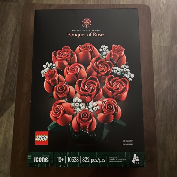 Lego | Accents | Lego 328 Flower Bouquet Of Roses New Released 2024 ...